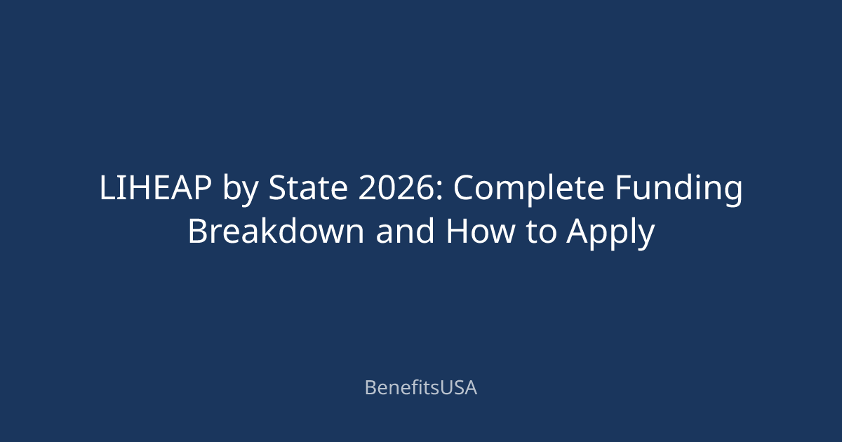 LIHEAP by State 2026: Complete Funding Breakdown and How to Apply ...
